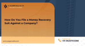 Money Recovery Suit Against a Company